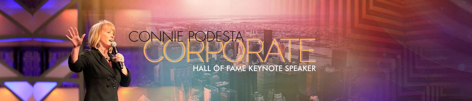 Stage and Virtual Motivational Keynote Speaker and Change Expert Connie ...