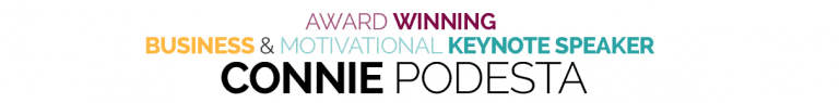 Stage and Virtual Motivational Keynote Speaker and Change Expert Connie ...
